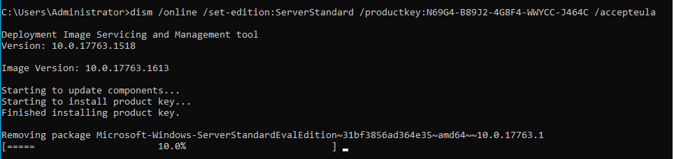 Microsoft Windows OS Activation on Imagicle Virtual Appliance