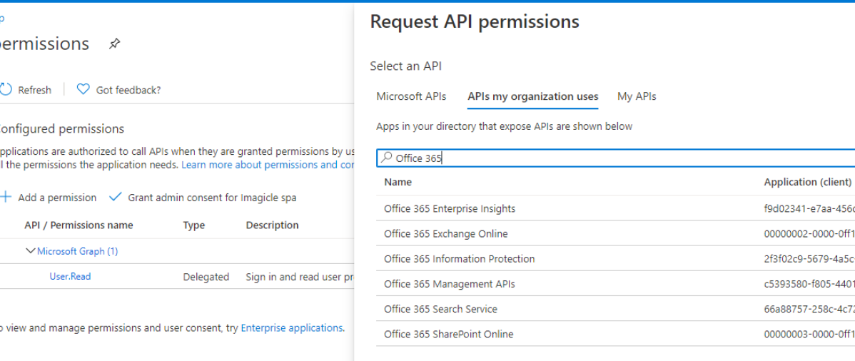 Microsoft OAuth2 Authentication for email sending