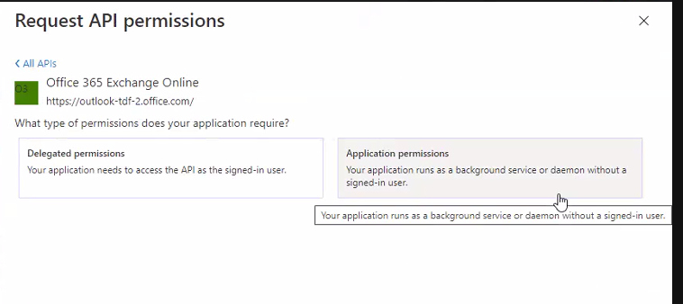 Microsoft OAuth2 Authentication for email sending