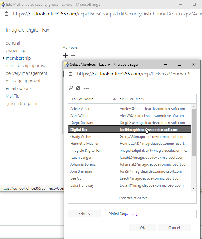 Microsoft OAuth2 Authentication for email sending